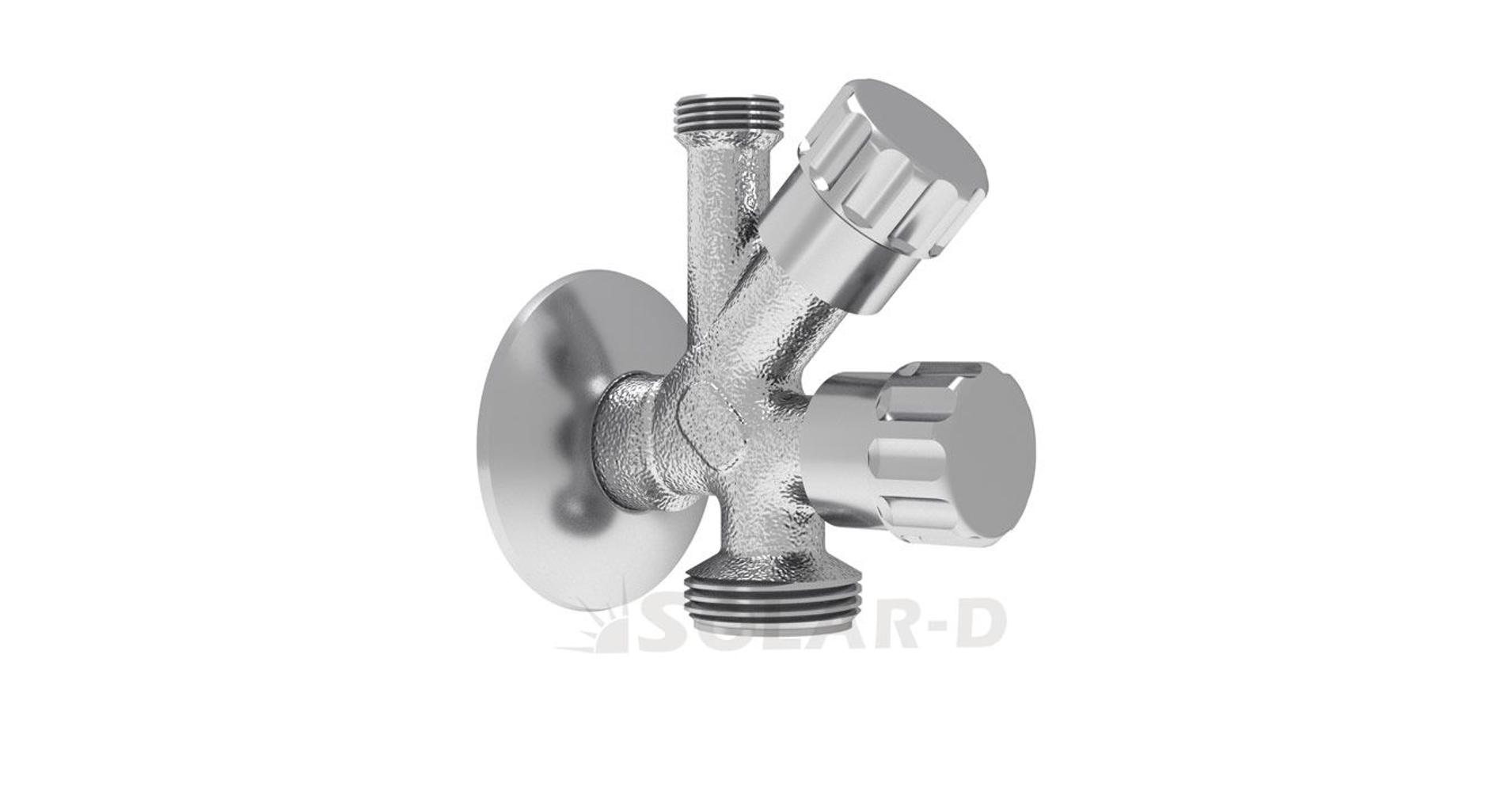 Mofém kombinált sarok szelep 1/2 - 3/4 150252800 - Mofém - Solar-D - Épületgépészeti webáruház ...