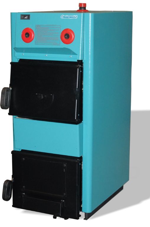 CENTROMETAL EKO-CK P 35 melegvizes acéllemez vegyestüzelésű kazán 35kW ...